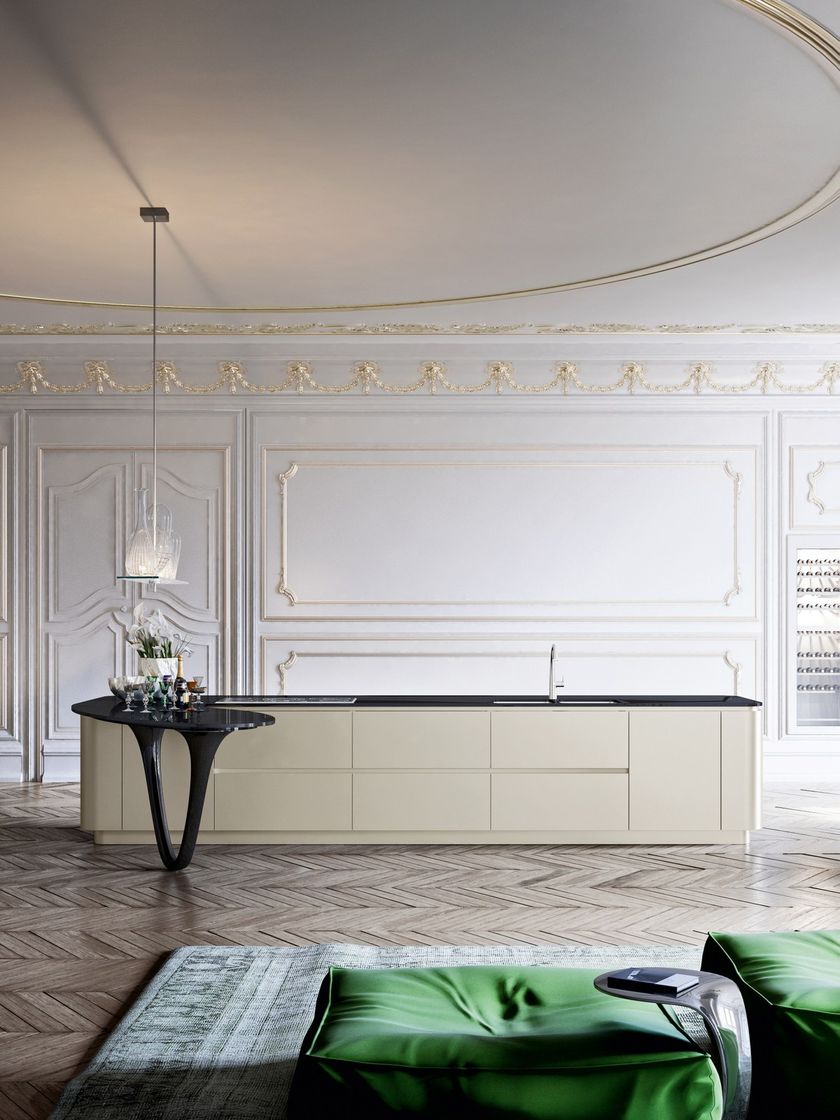 OLA 25 | Lacquered kitchen ICONE Collection By Snaidero design Pininfarina