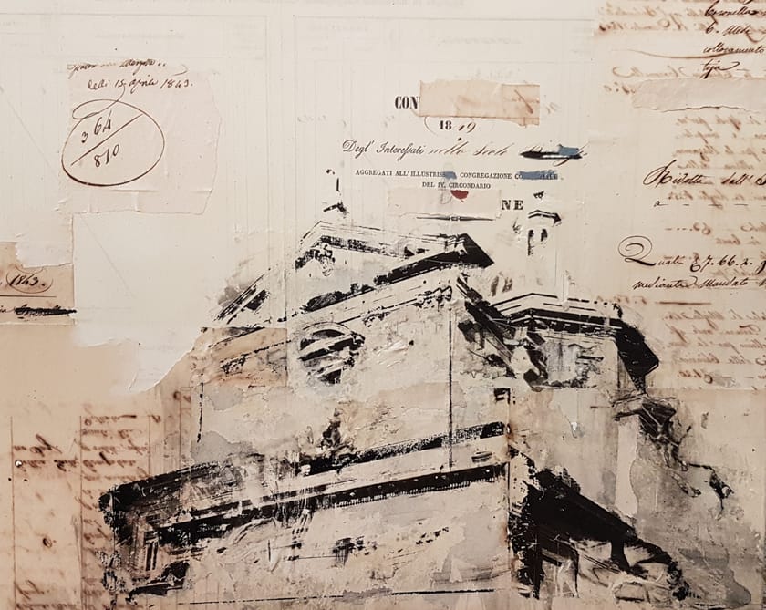 Wall tiles / wallpaper OLD PAPER BUILDING 01 MONOGRAPHS Collection By ...