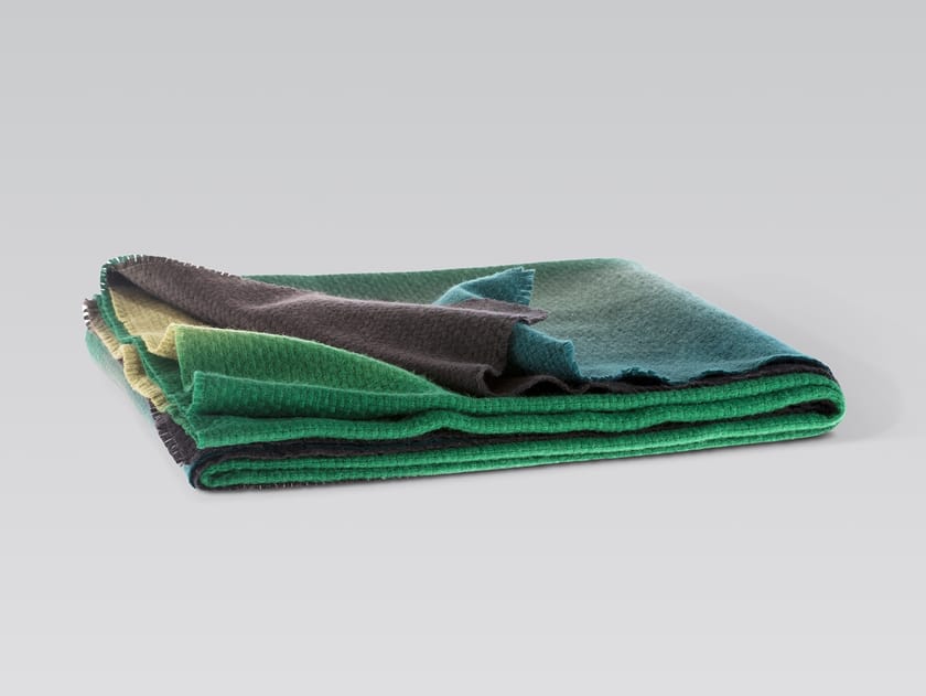 OMBRE Wool lap robe By LIAH Design