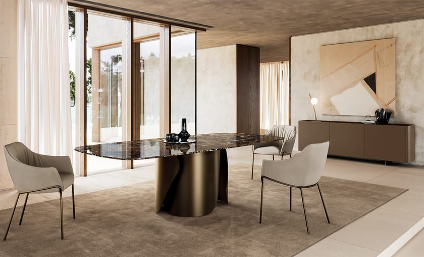 ONDA | Tavolo in marmo By EFORMA design Ollen Pal