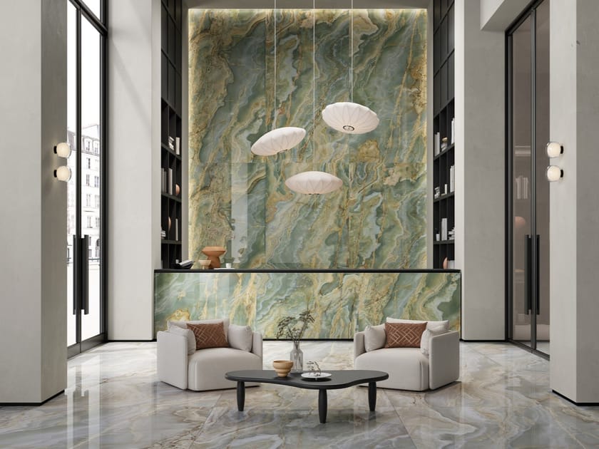 ONICE IRIDE GIADA Bodenbelag By LA FABBRICA AVA