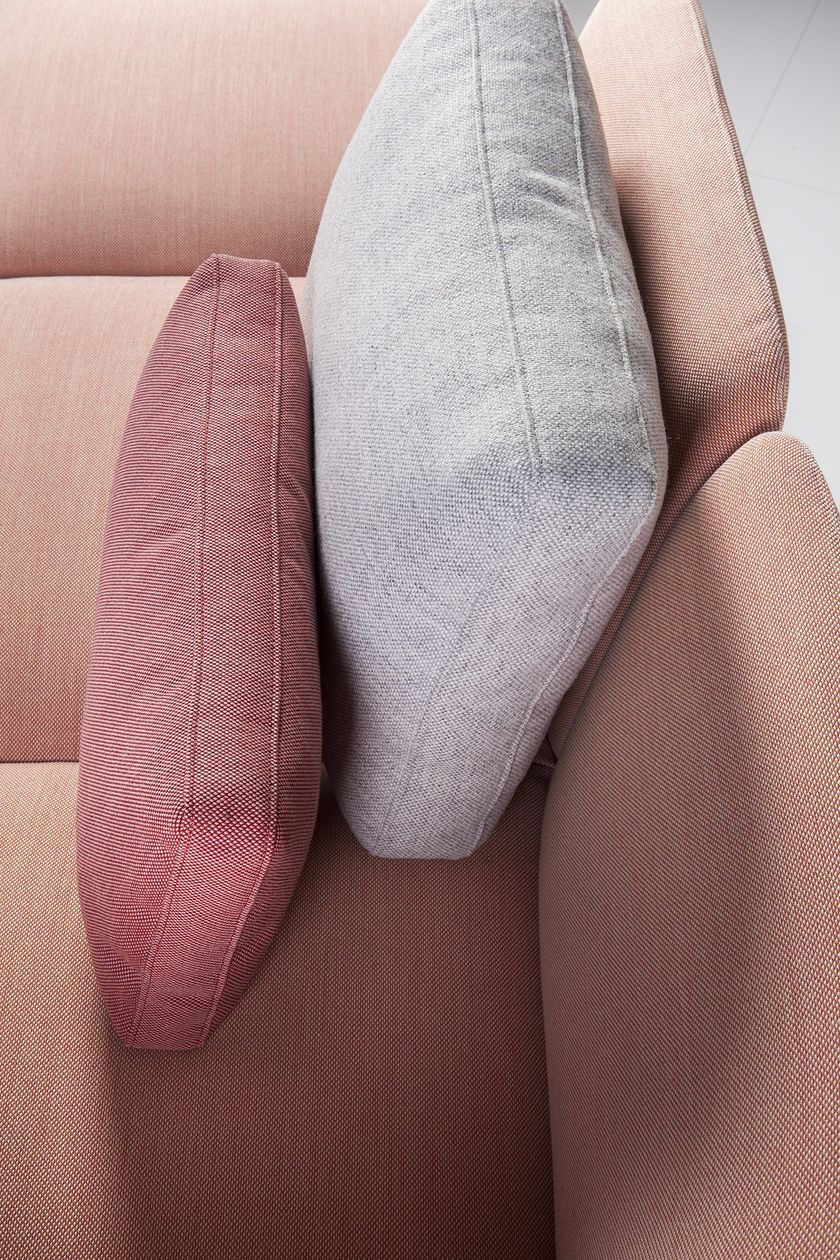 OORT Fabric cushion with removable cover By Lapalma | design Francesco Rota