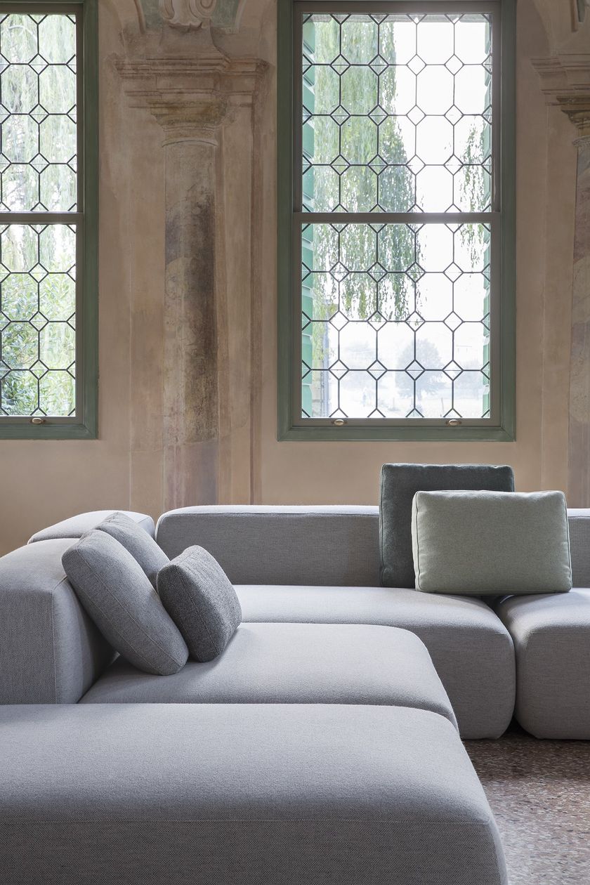 OORT Fabric cushion with removable cover By Lapalma | design Francesco Rota