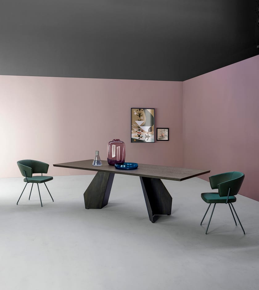 ORIGAMI | Wooden table Origami Collection By Bonaldo design Gino Carollo