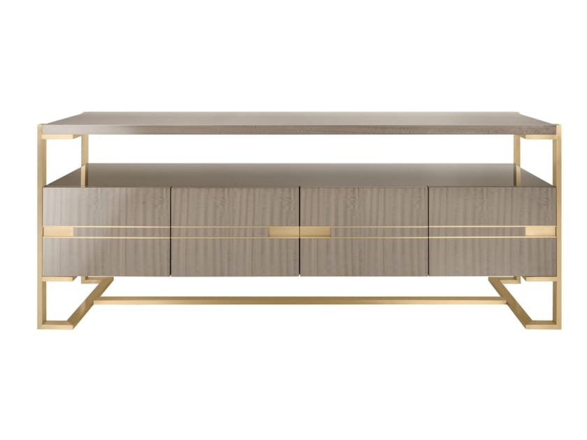 Wooden sideboard with doors OTTAWA By FRATO