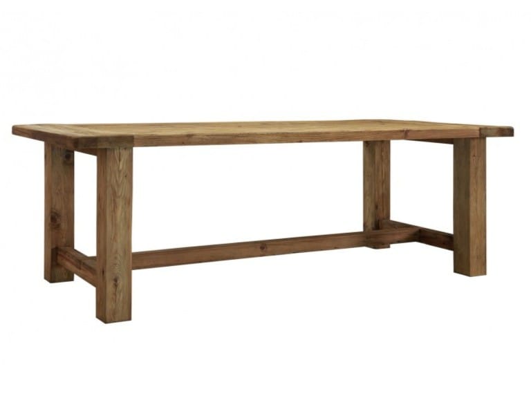 Rectangular solid wood kitchen table PARTY Woodside Collection By ...