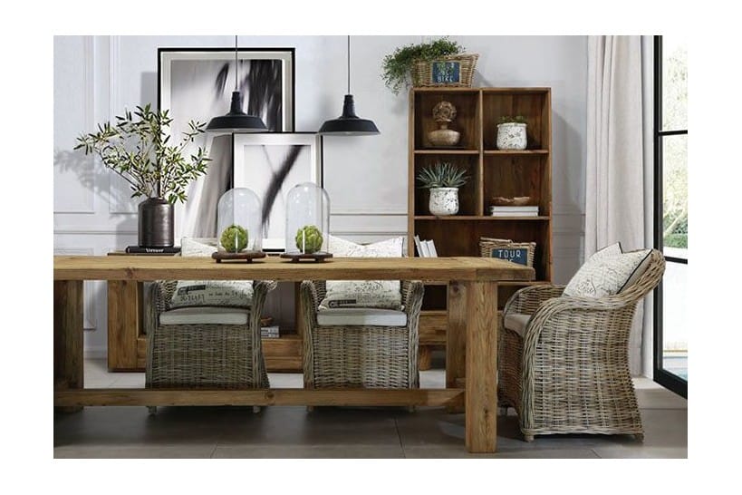 Rectangular solid wood kitchen table PARTY Woodside Collection By ...