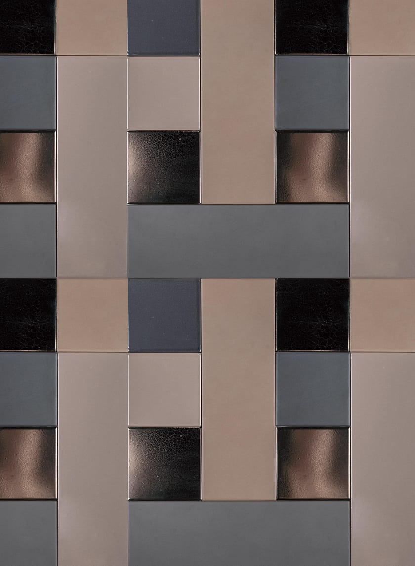 Indoor faïence wall tiles PATCHWORK MO.DE. | PM2 Patchwork Mo.De ...