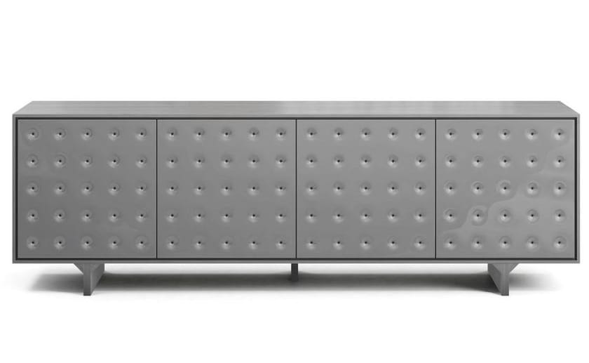 Lacquered resin sideboard with doors PATTERN By ROCHE BOBOIS design ...