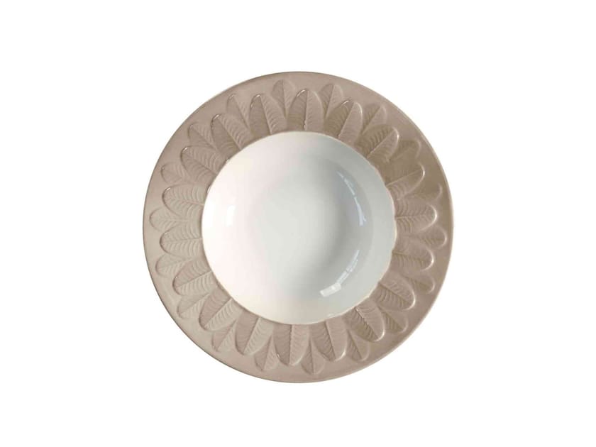 PEACOCK | Piatto fondo By VILLARI