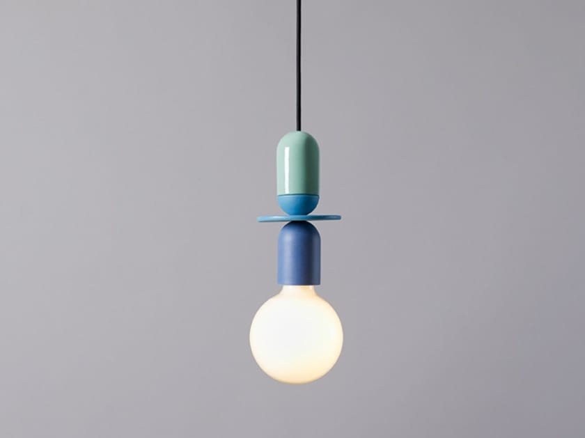 LED dimmable porcelain pendant lamp PEARLS MEDIUM Pearls Collection By ...