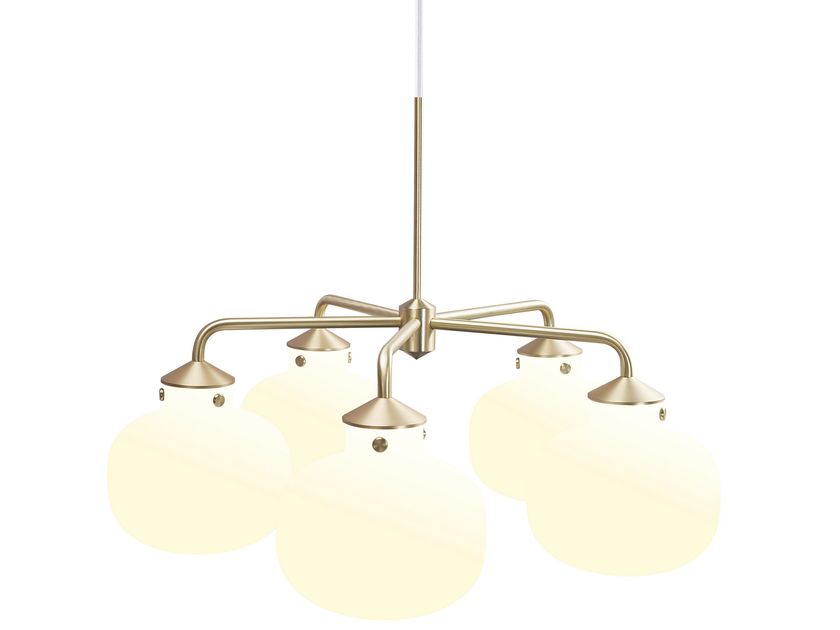 RAITO Lampada a sospensione dimmerabile in vetro opale By DFTP