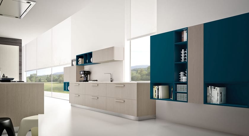 Fitted kitchen with island PENTHA | Kitchen with island By ARREDO 3
