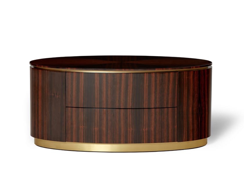 EARTH TO EARTH Low wooden coffee table with storage space By Ginger ...