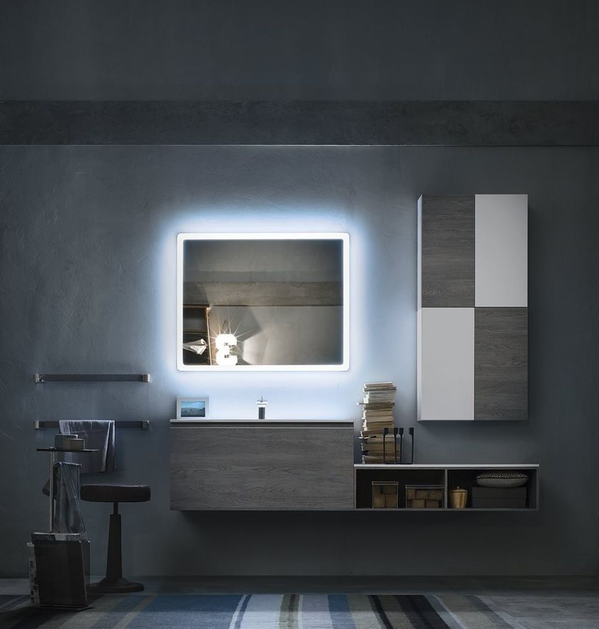 Bathroom cabinet / vanity unit PERFETTO - Composition 2 Perfetto ...
