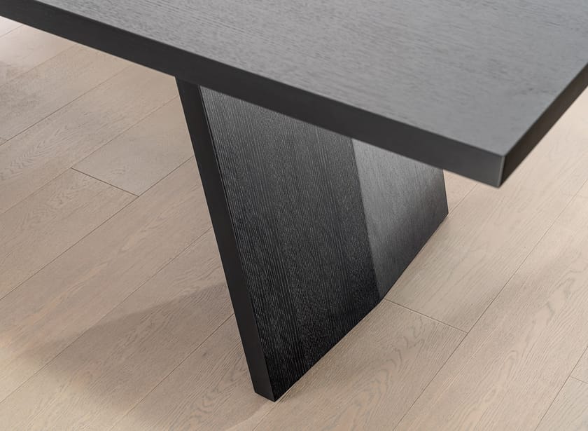 PI Rectangular walnut table By CAMERICH