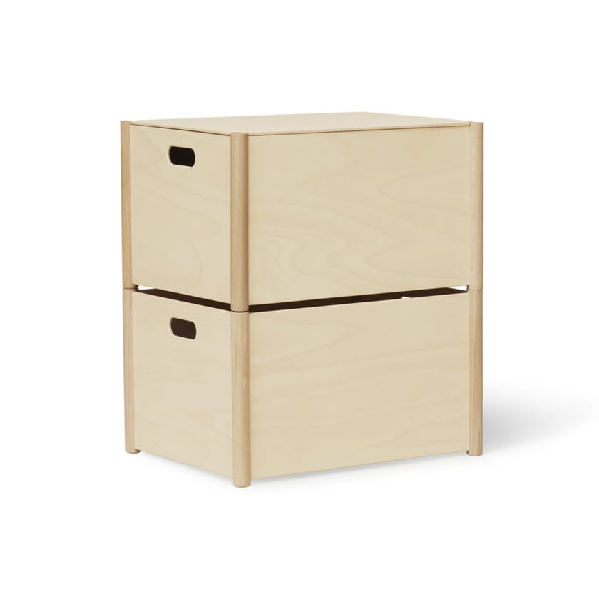 PILLAR LID | Storage box Beech storage box By Form & Refine | design ...