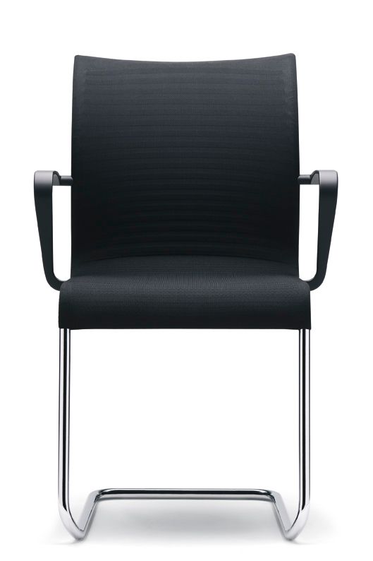 Stackable fabric training chair with armrests PIOS 5W50 By Interstuhl ...