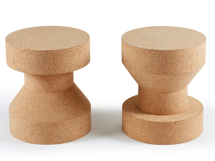 Cork stool / coffee table PIRUETA By Galula design Mendes Macedo