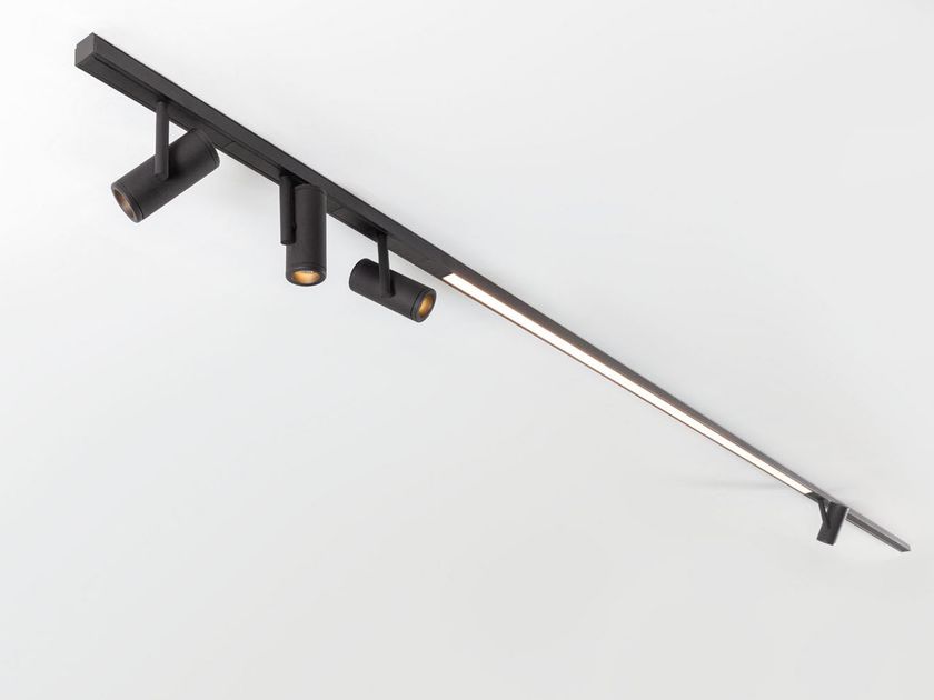 PISTA Ceiling mounted linear lighting profile By Modular Lighting ...