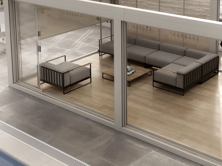 PLANK outdoor raised flooring By DIRELLO