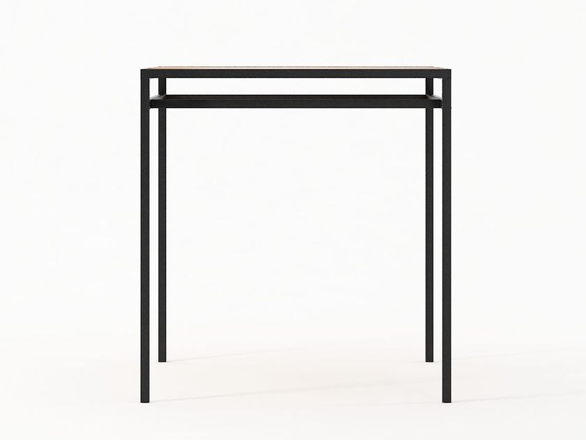 PLANKE Square reclaimed wood dining table By KARPENTER | design Hugues ...