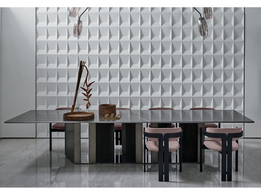 PLATIUM SYSTEM Table By Gallotti&Radice | design Gabriele & Oscar Buratti