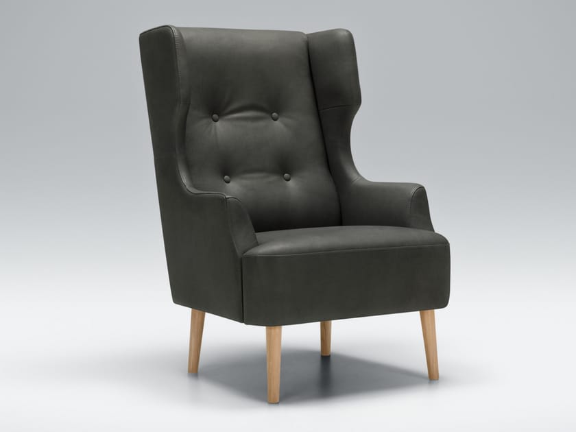 PLAY SWING | Sessel aus Leder Kollektion Play By Sits Design Ian Archer