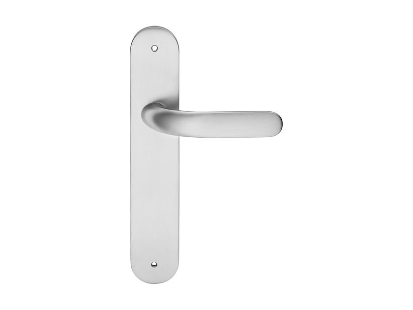 POINT | Door handle on back plate Point Collection By LINEA CALI'