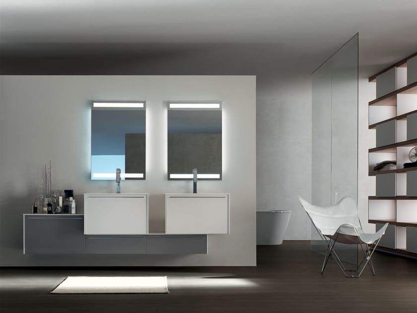Sistema bagno componibile POLLOCK - COMPOSIZIONE 38 Collezione Pollock By Arcom