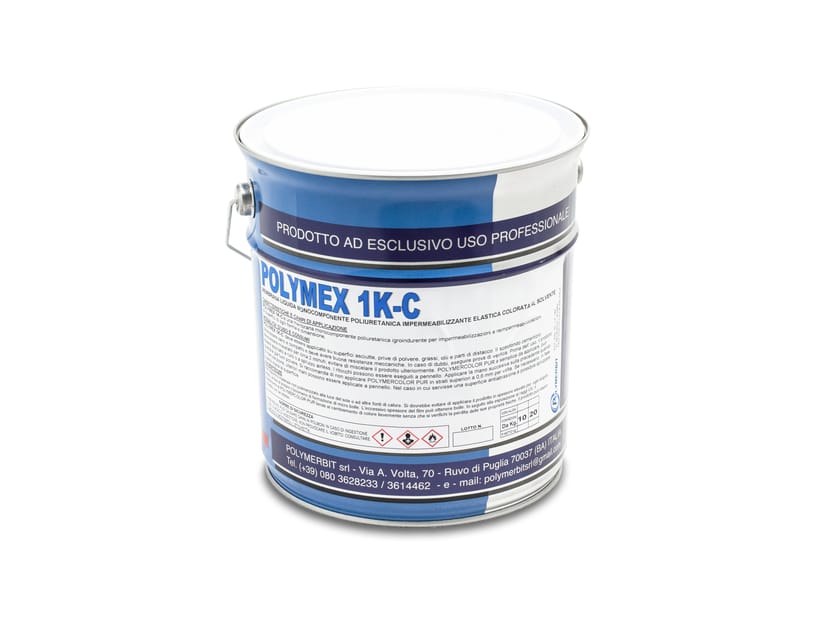 Membrana liquida impermeabilizzante POLYMEX 1K-C Collezione Polymerbit ...