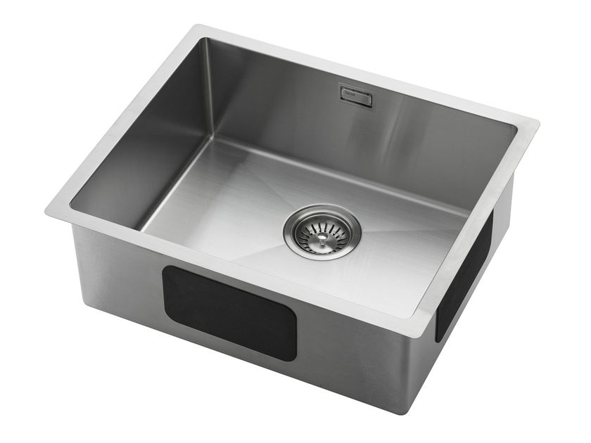 Single built-in stainless steel sink POOL By A.S.Helsingö