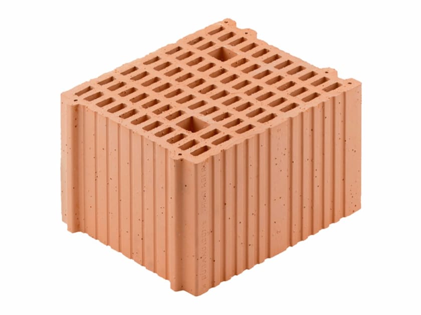 Brique porteuse pour maçonnerie armée Porotherm 25-30/19 Ligne ...