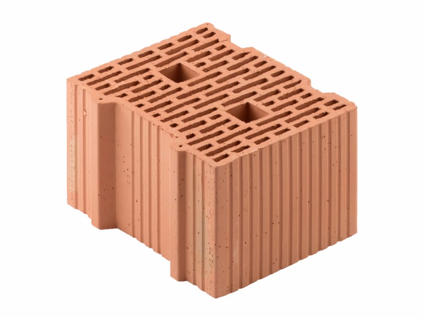 Brique porteuse pour maçonnerie armée Porotherm 25-30/19 Ligne ...