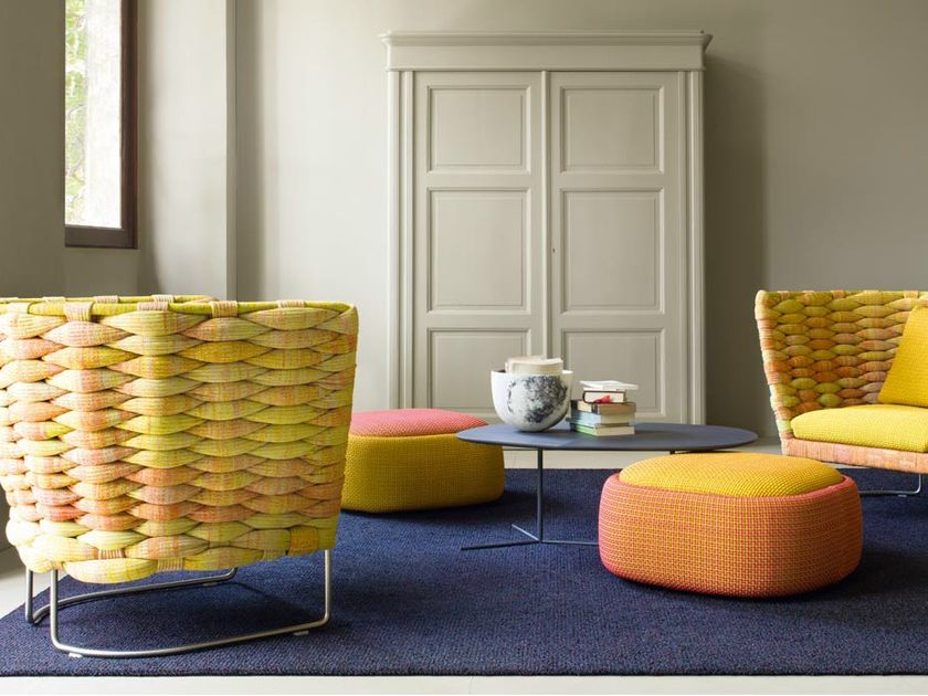 SMILE | Pouf Smile Collection By Paola Lenti design Francesco Rota