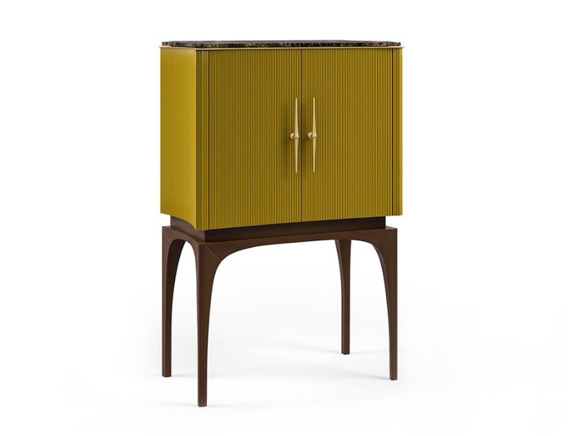 Wooden bar cabinet PR.502 By Stella del Mobile