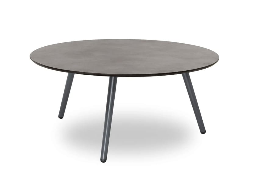PRAGA Low round HPL coffee table By Contral