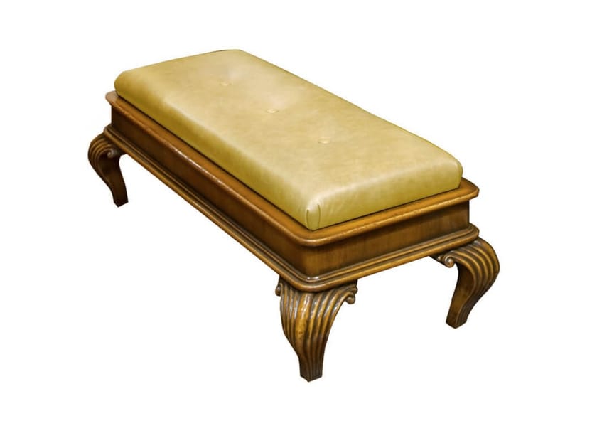 Tufted Walnut Indoor Benches | Archiproducts