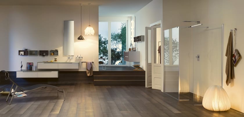 PRESTIGE - Composition 1 Badmöbel / Waschtischunterschrank aus Laminat ...