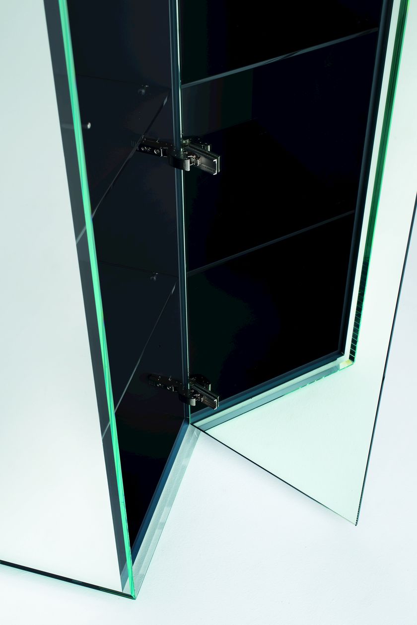 Crystal wardrobe with 1 door PRISM MIRROR CLOSET Prism Collection By ...