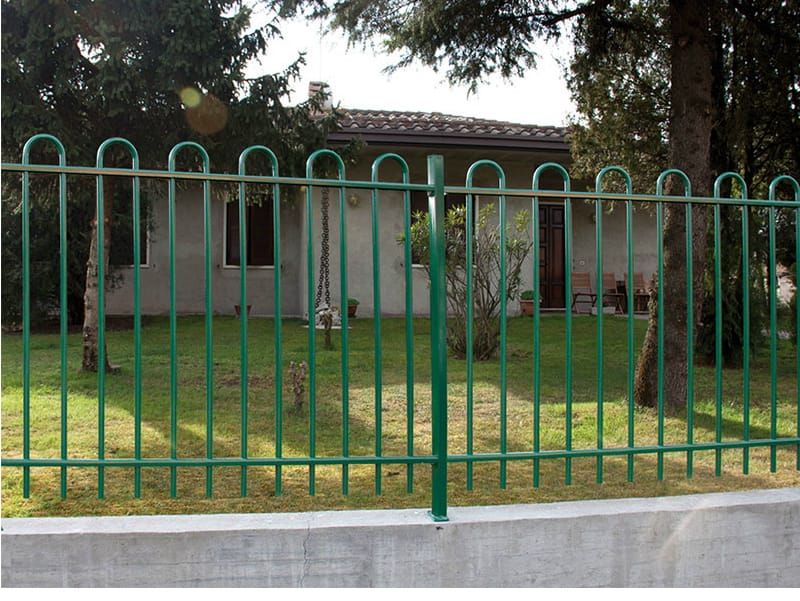 Clôture à barreaudage modulable en fer MARTINA LONG By CMC