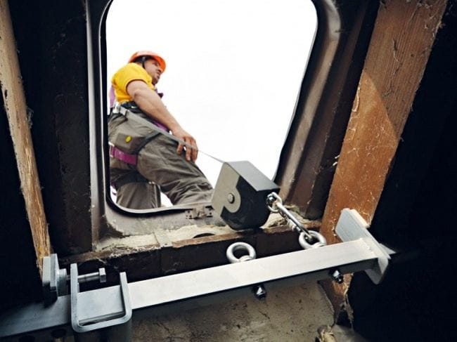 WIN200 ANCORAGGIO Ancoraggio di sicurezza in mancanza di sistema ...