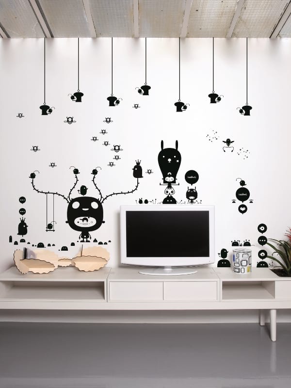 Decorazione adesiva in vinile ROLITOLAND SECRET PLACE By Moustache ...