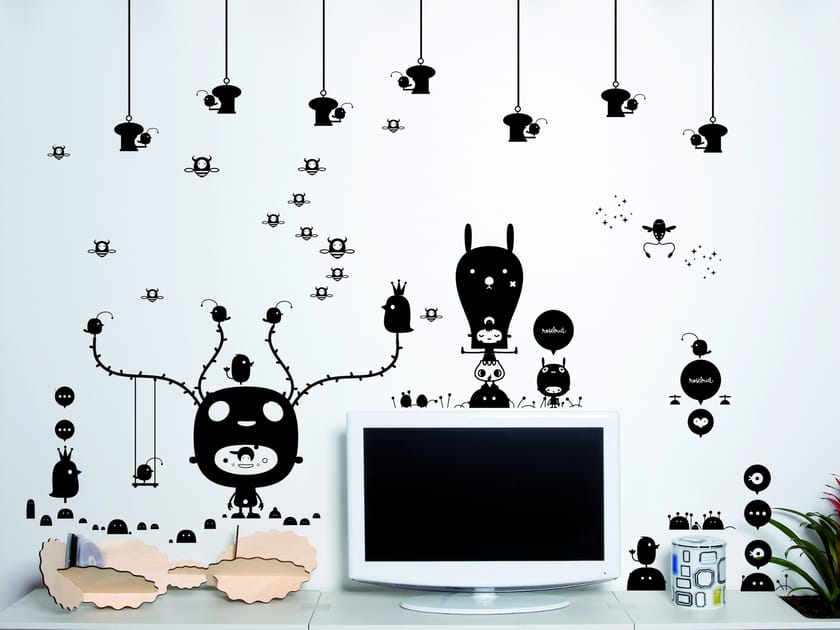 Vinyl wall sticker ROLITOLAND SECRET PLACE By Moustache design Rolito
