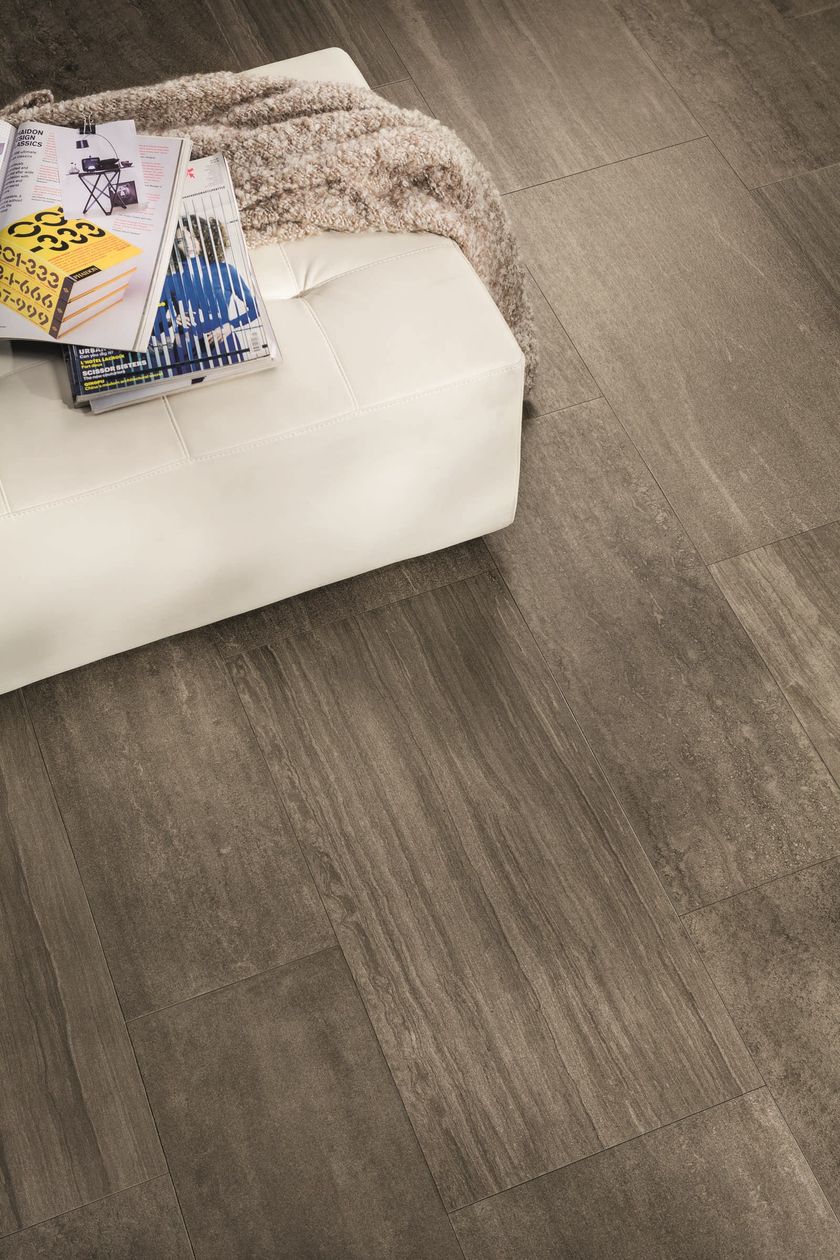 Wall/floor tiles with stone effect VERSE CHESTNUT By Ceramiche Caesar