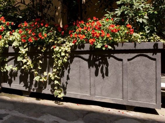 Flower pot Reinforced concrete flower pot By Maresca Prefabbricati