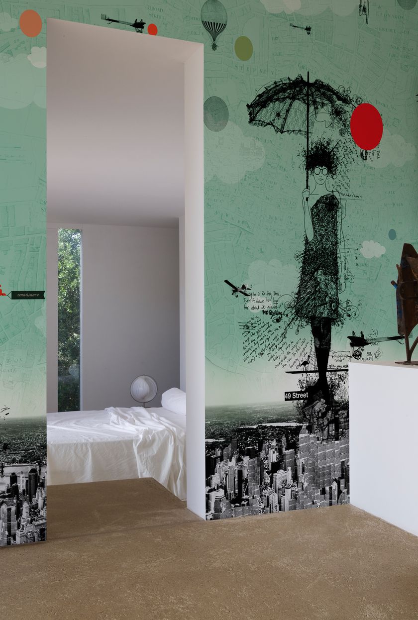 Carta da parati design SARAH By Wall&decò design Lorenzo De Grandis
