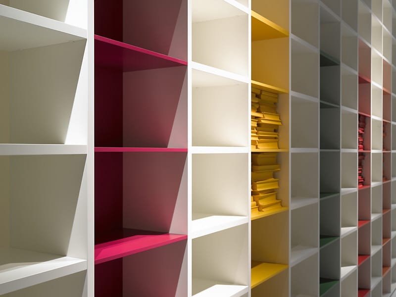 Sectional bookcase SYSTEM By Porro design Piero Lissoni