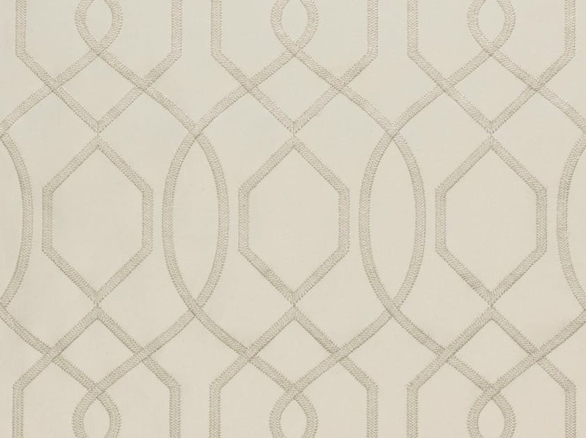 Fire retardant upholstery fabric with graphic pattern ELISIR By Dedar