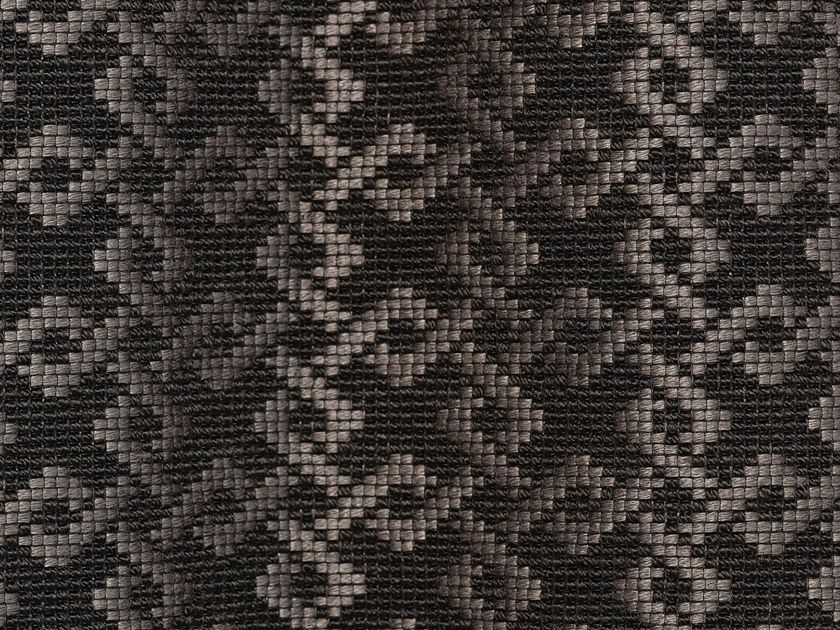 Linen upholstery fabric with graphic pattern JIM By Dedar